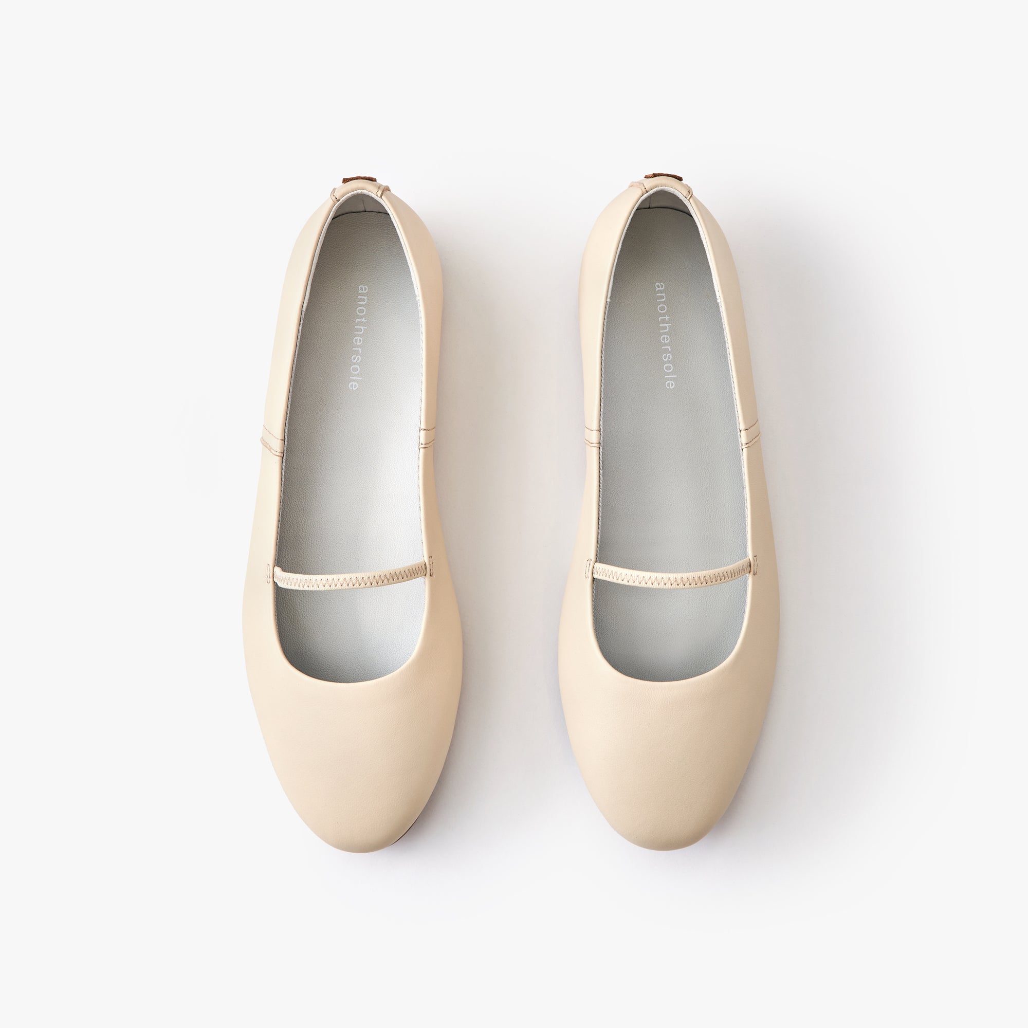 Travel Flats - Ivory – Anothersole SG